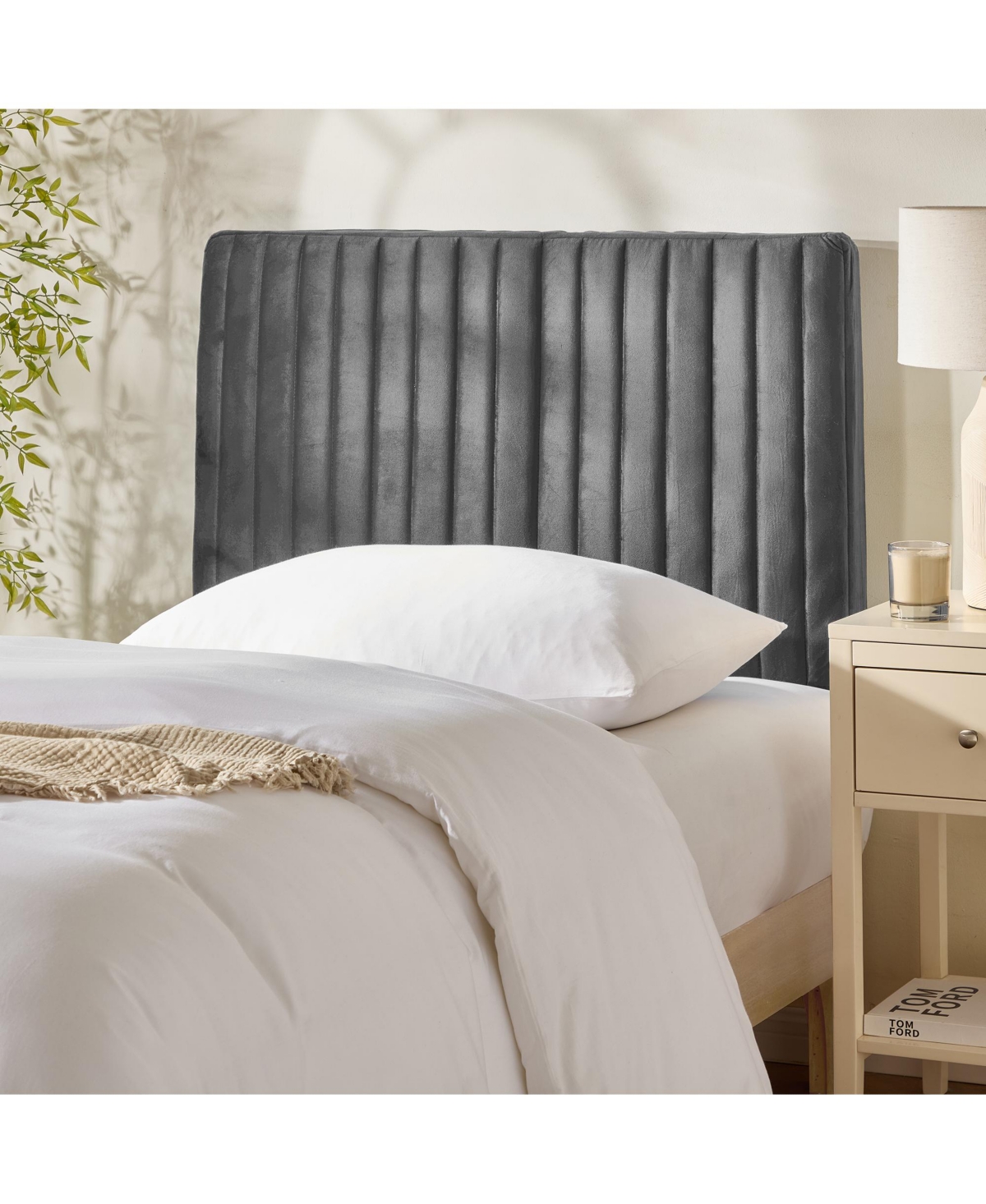 Click here for Nestl Velvet Headboard  wall mounted  peel and sti... prices