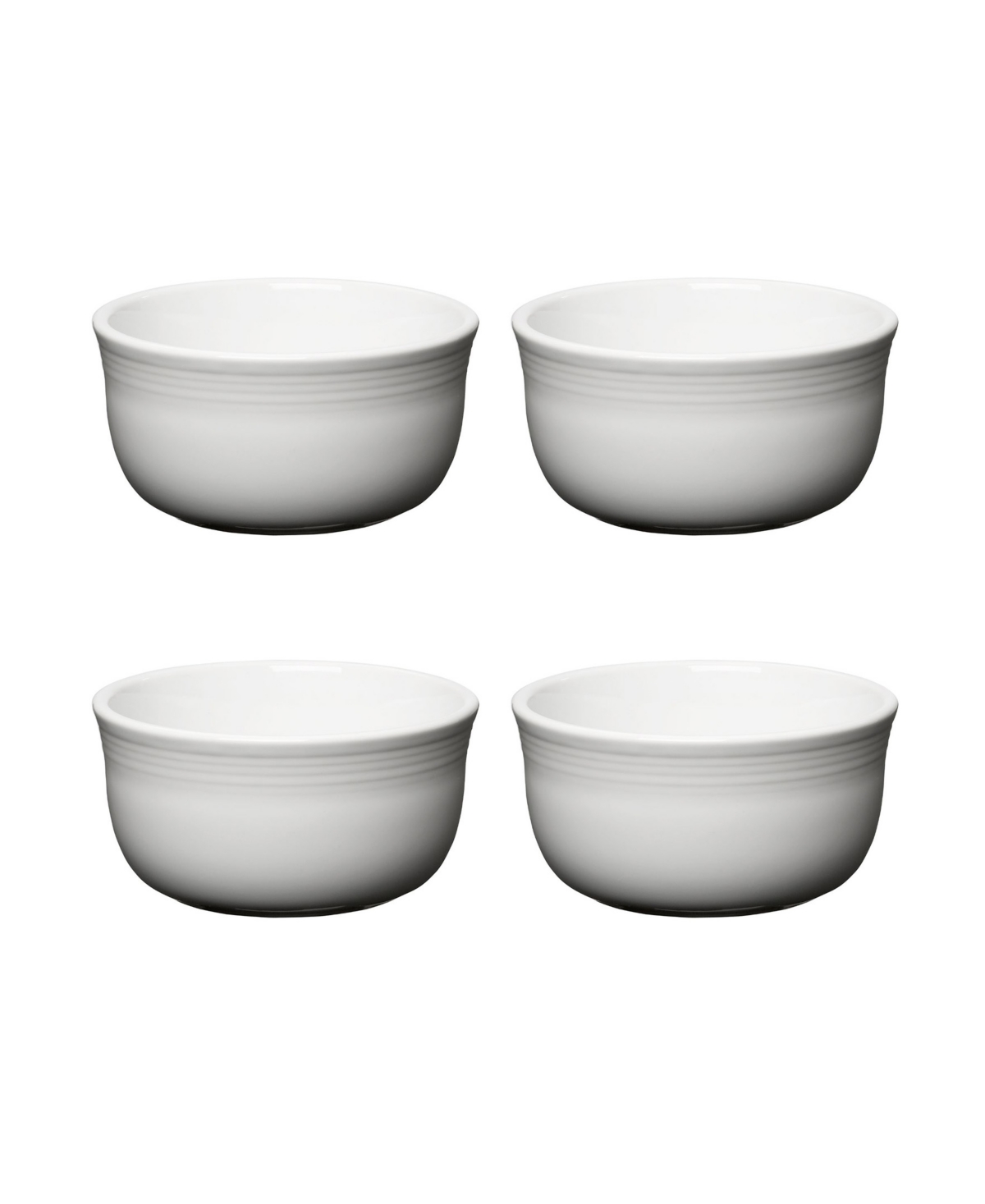 Click here for Fiesta Gusto Bowls  Set of 4 - White prices