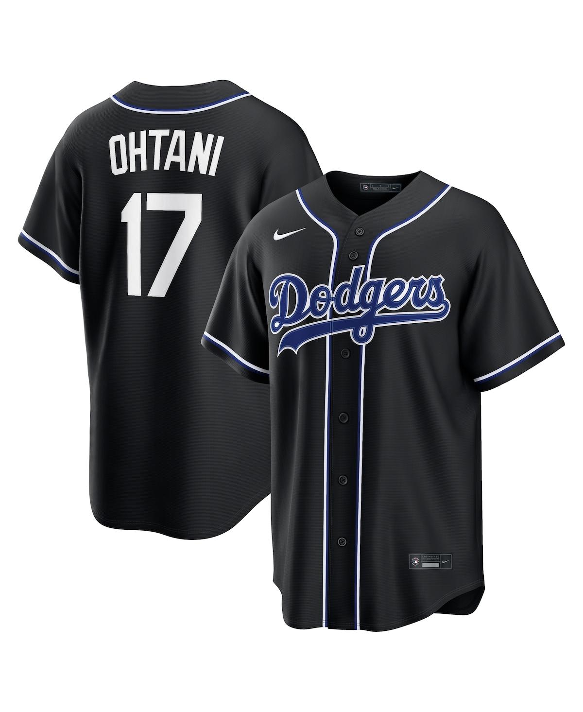Click here for Nike Mens Shohei Ohtani Black Los Angeles Dodgers... prices