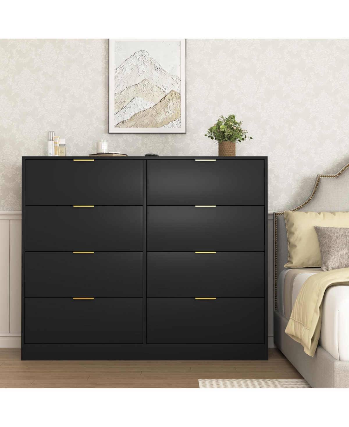 Click here for Rainsken 8 Drawer Dresser for Bedroom  Modern Tall... prices