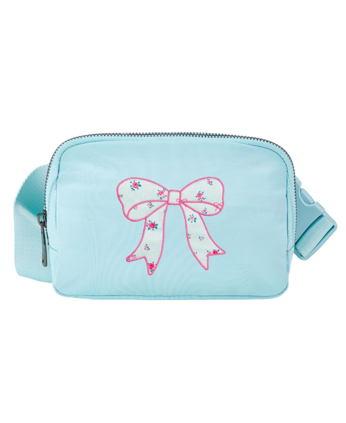 Click here for Sweet Wink Sky Floral Bow Patch Belt Bag - Icing b... prices