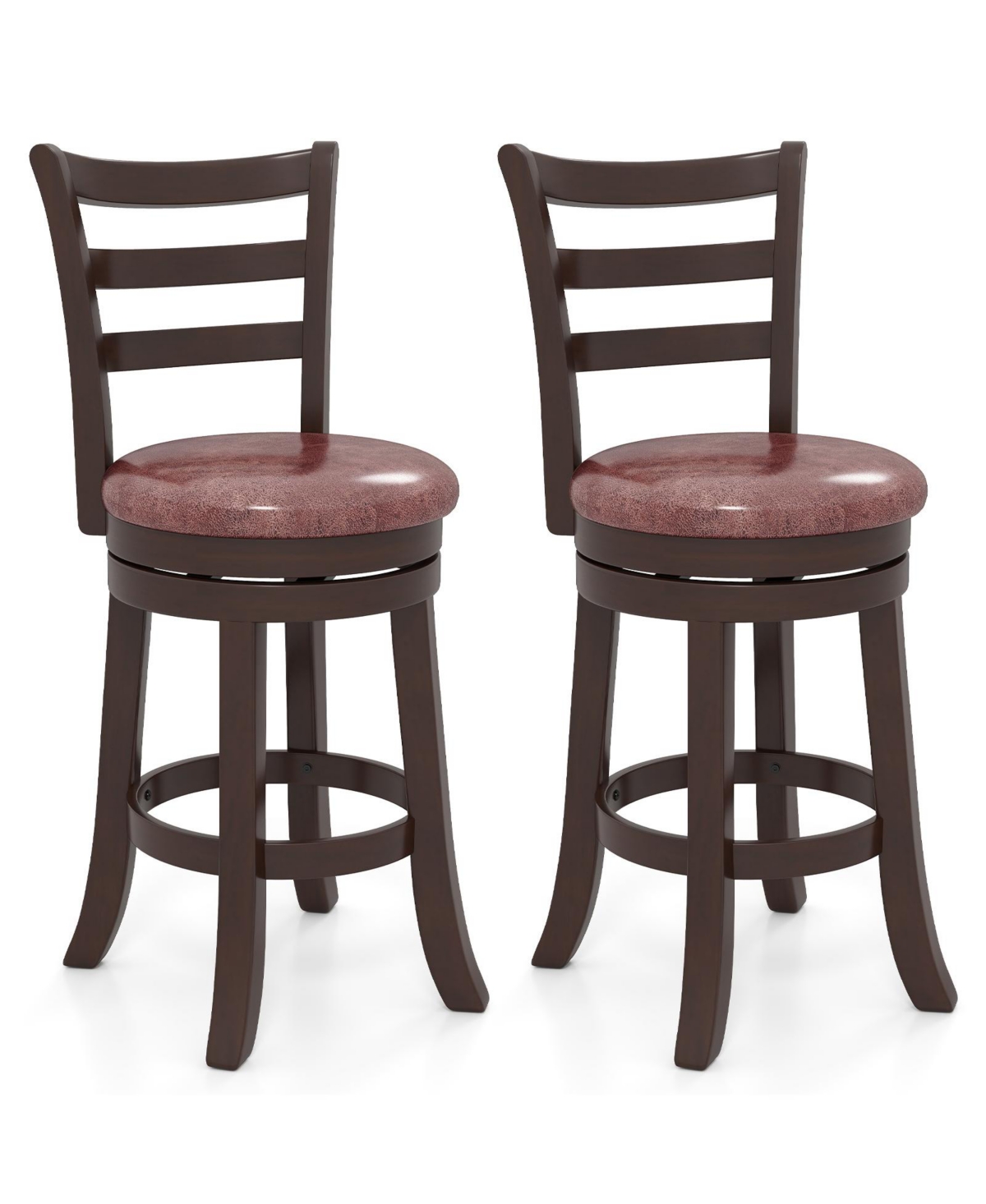 Click here for Slickblue Swivel Counter Height Bar Stools Set of... prices