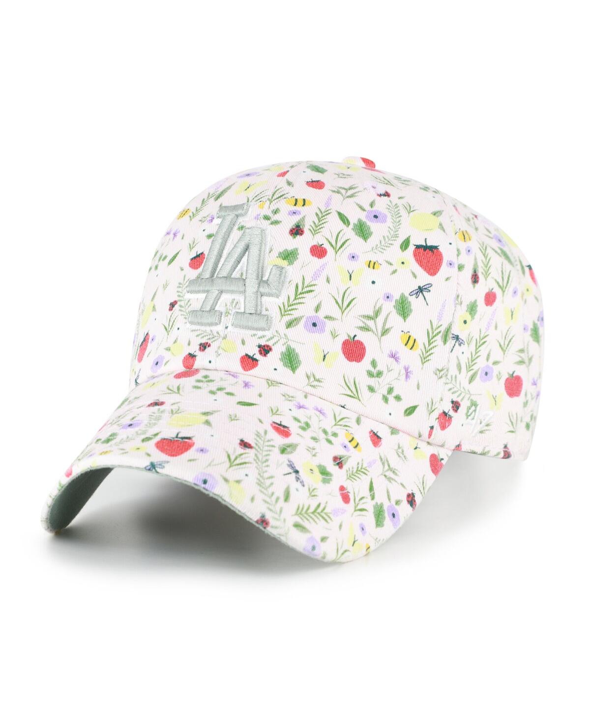 Click here for 47 Brand Womens Light Pink Los Angeles Dodgers Pos... prices