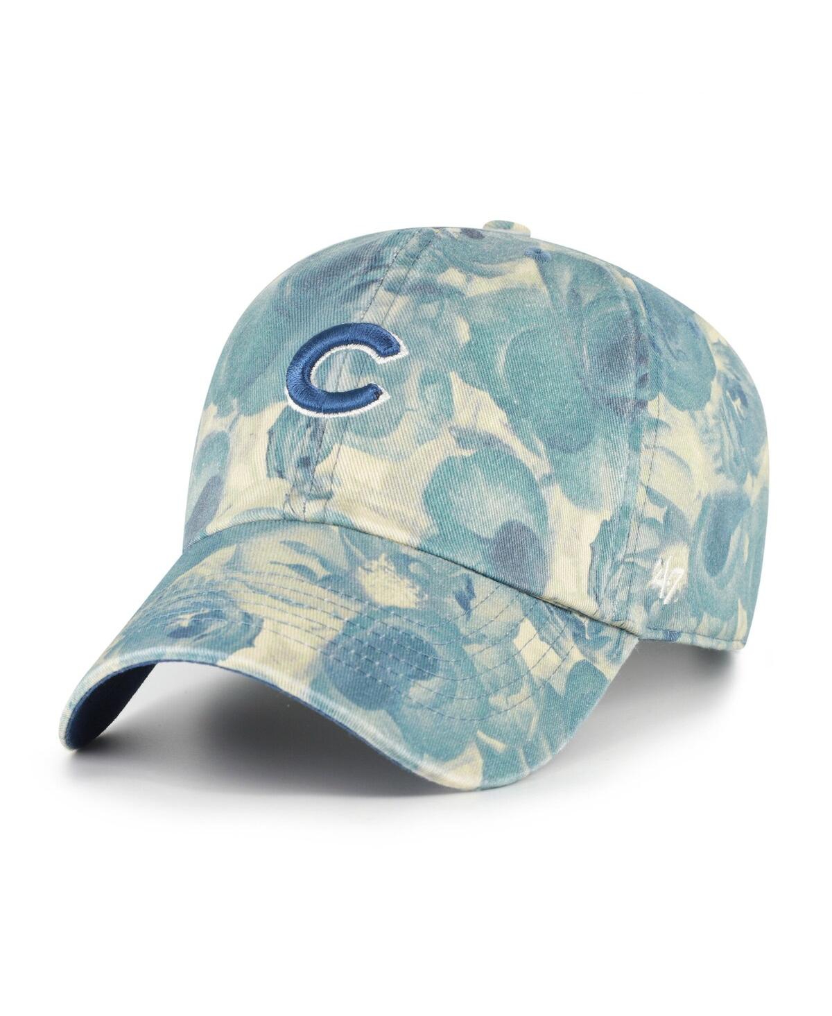Click here for 47 Brand Womens Blue Chicago Cubs Gardenia Clean U... prices