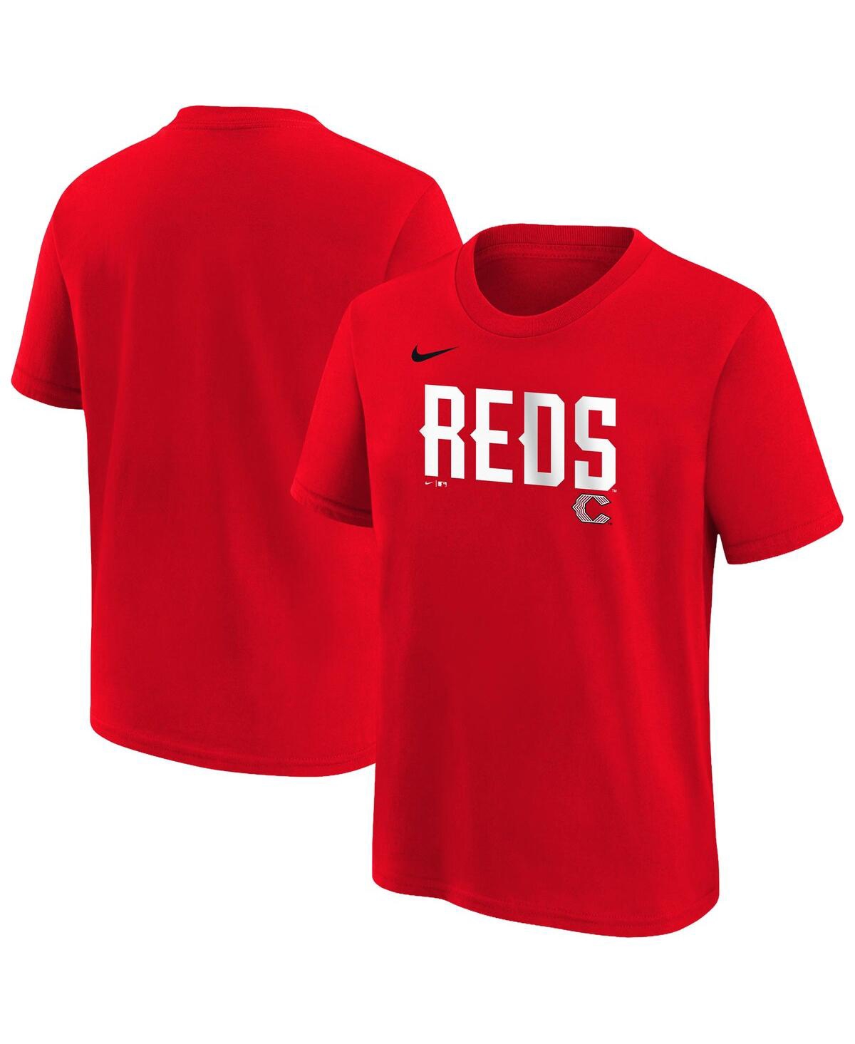 Click here for Nike Big Boys and Girls Red Cincinnati Reds 2026 C... prices