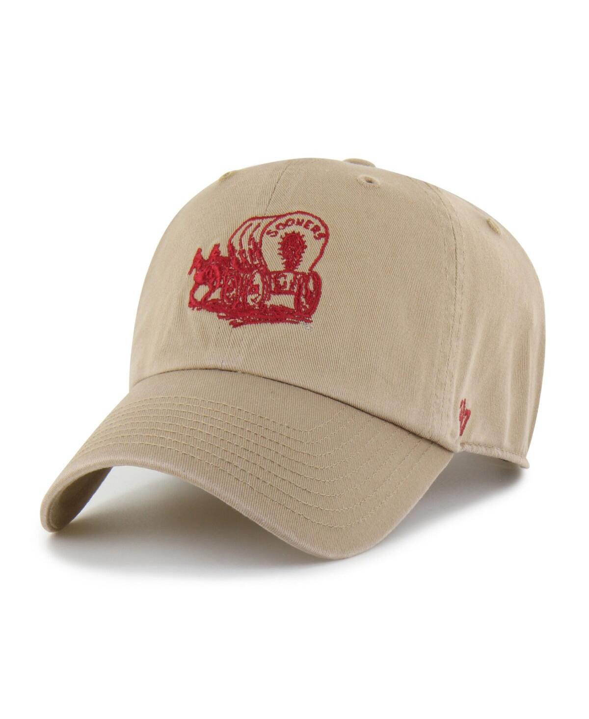 Click here for 47 Brand Mens Khaki Oklahoma Sooners Clean Up Adju... prices