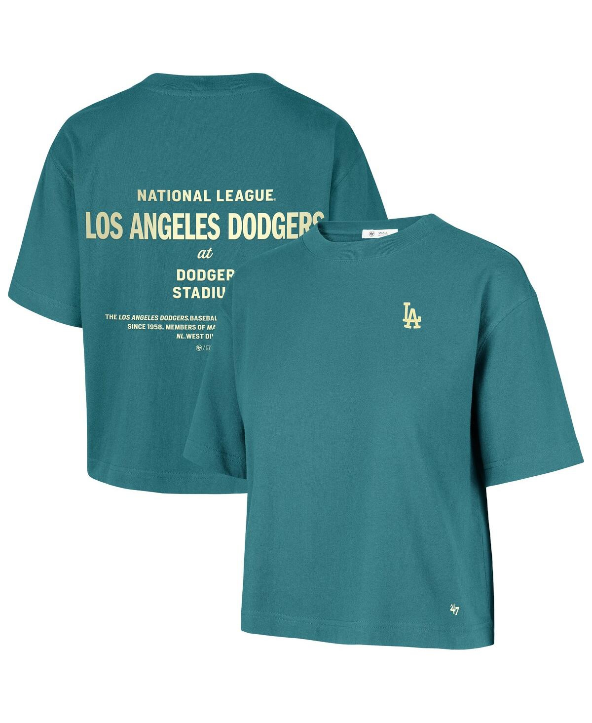 Click here for 47 Brand Womens Teal Los Angeles Dodgers Contempor... prices