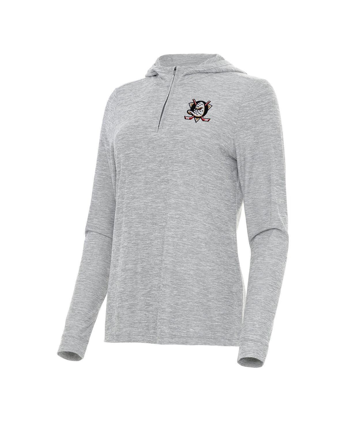 Click here for Antigua Womens Heather Gray Anaheim Ducks Daybreak... prices