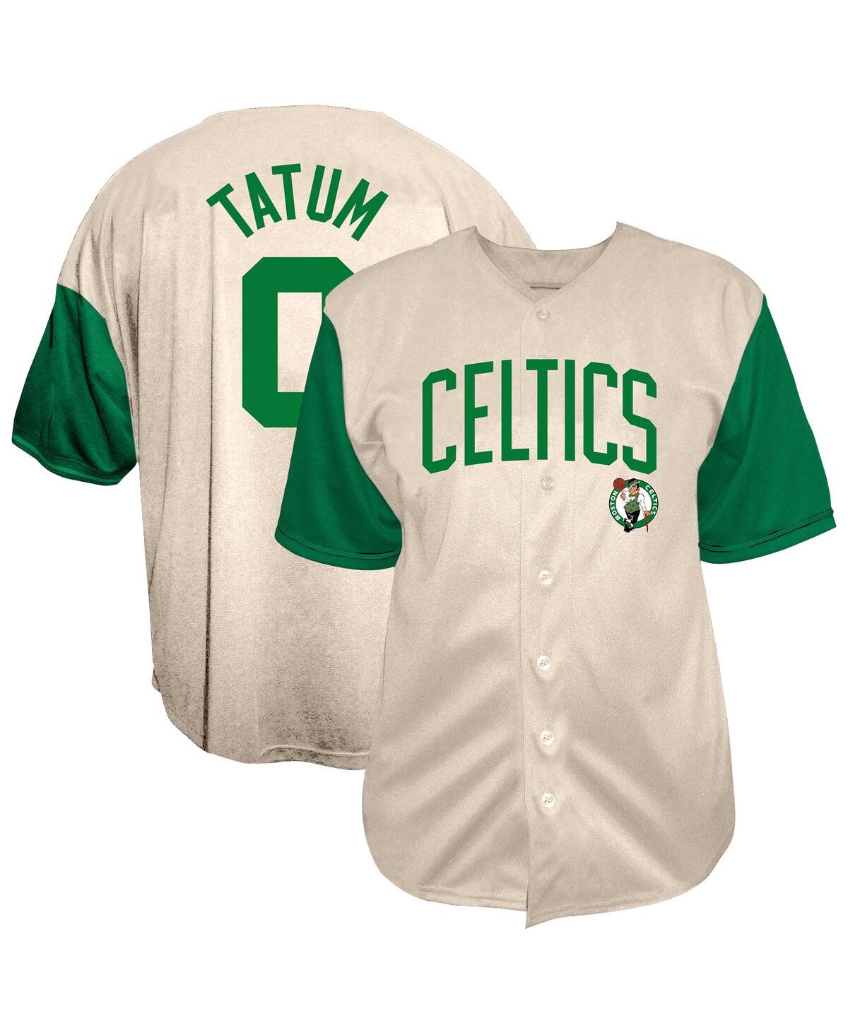 Click here for Fanatics Mens Jayson Tatum Cream Boston Celtics Ba... prices