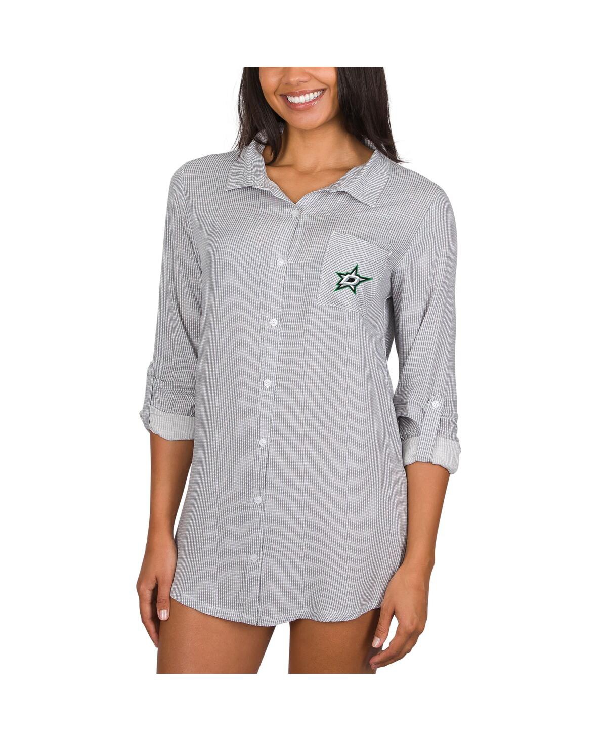 Click here for Concepts Sport Womens Gray/White Dallas Stars Melo... prices