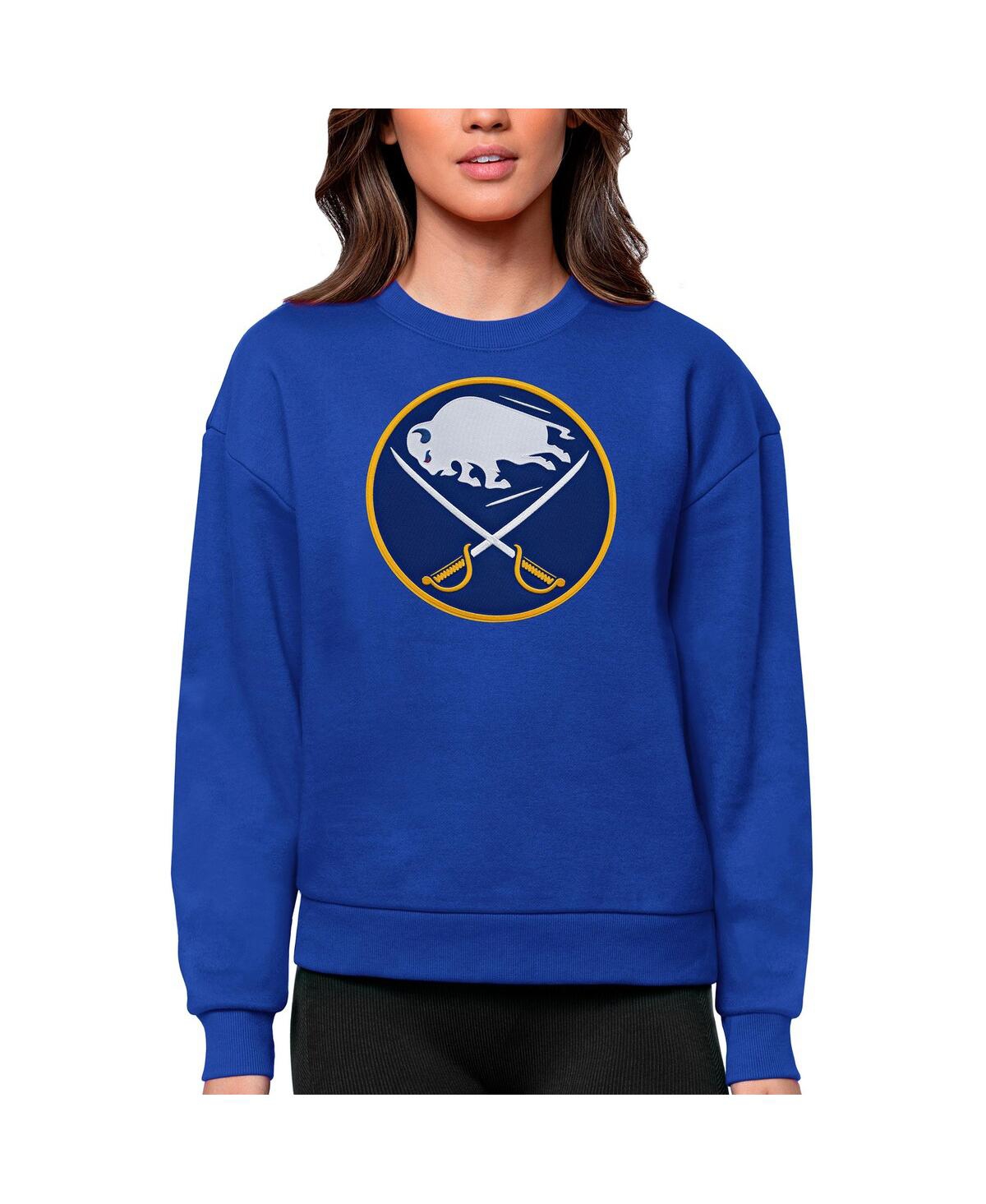 Click here for Antigua Womens Royal Buffalo Sabres Primary Logo T... prices