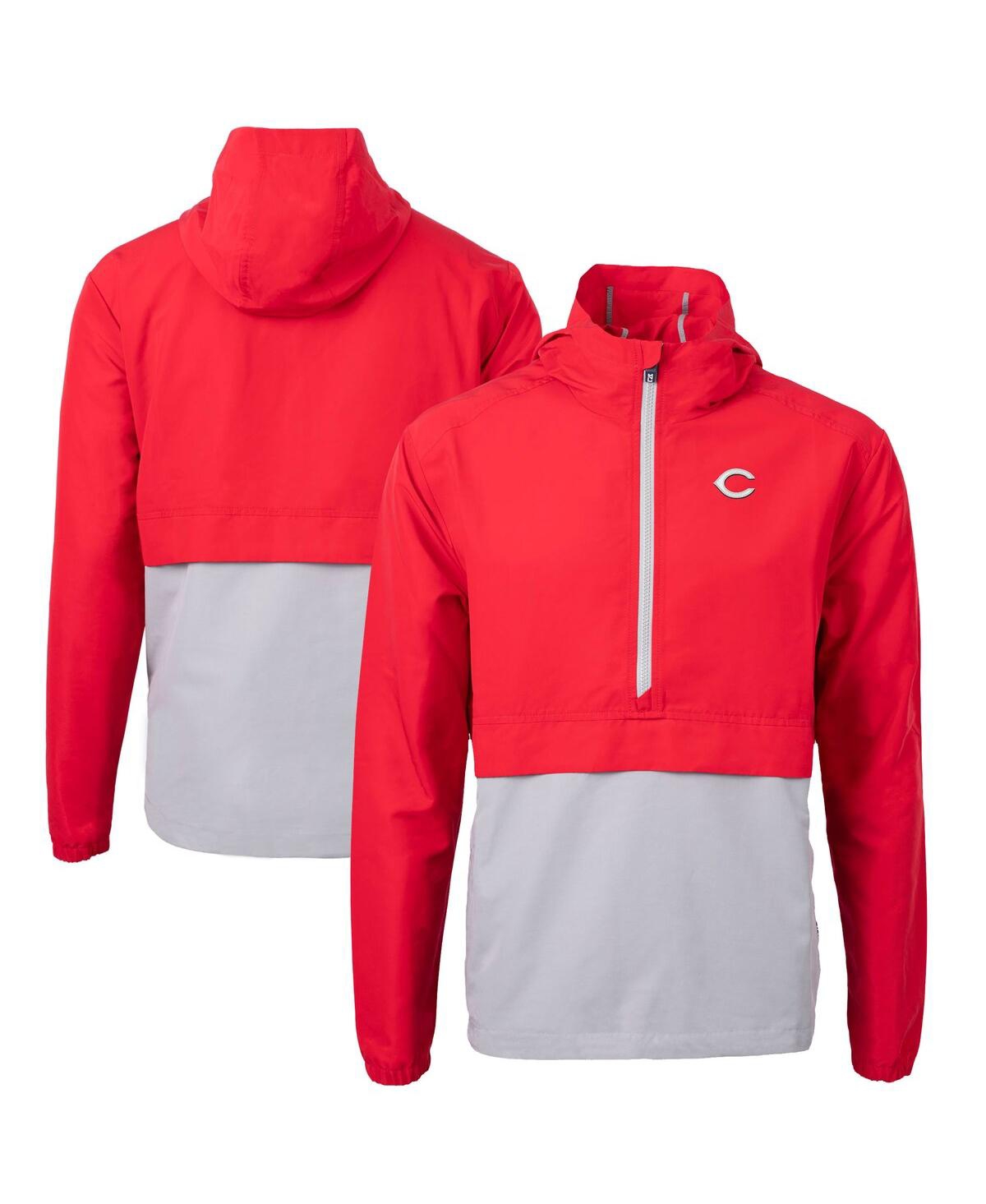Click here for Cutter & Buck Mens Red/Gray Cincinnati Reds Charte... prices
