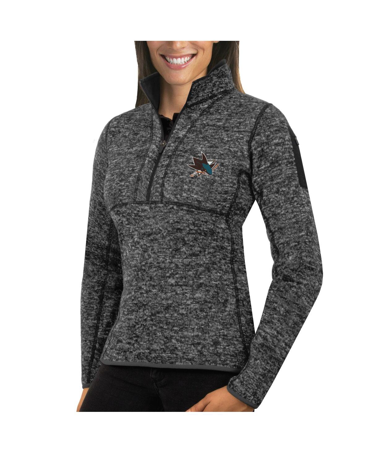 Click here for Antigua Womens Charcoal San Jose Sharks Fortune Ha... prices