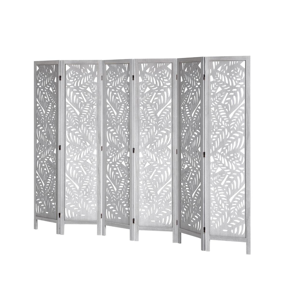 Click here for Sugift 6-Panel Carved Wood Folding Room Divider  6... prices
