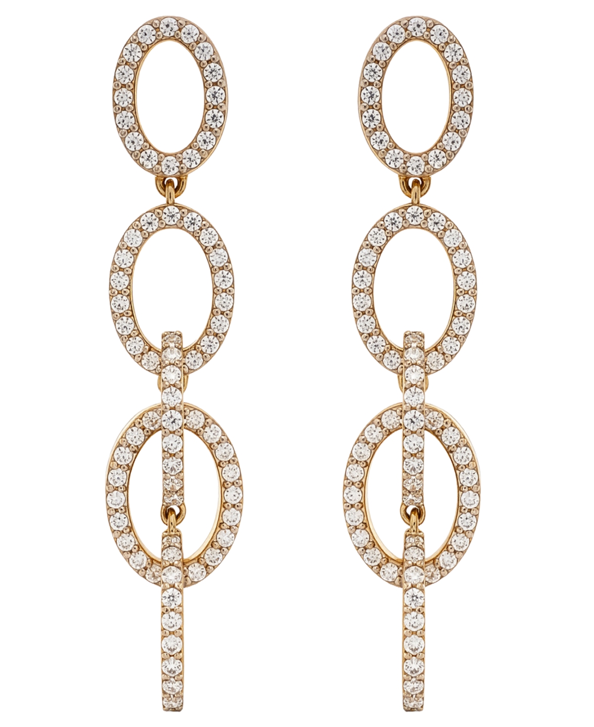 Click here for Wrapped in Love Diamond Oval Link Earrings (1 ct.... prices