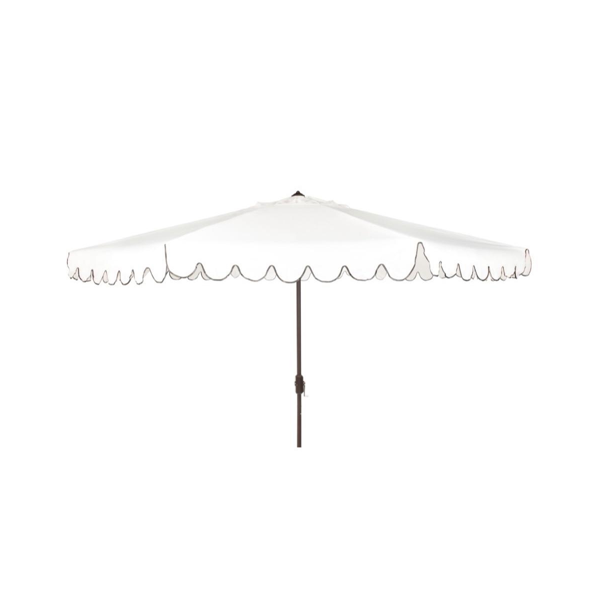 Click here for Augusta Home Venice 11Ft Round Crank Umbrella - Iv... prices