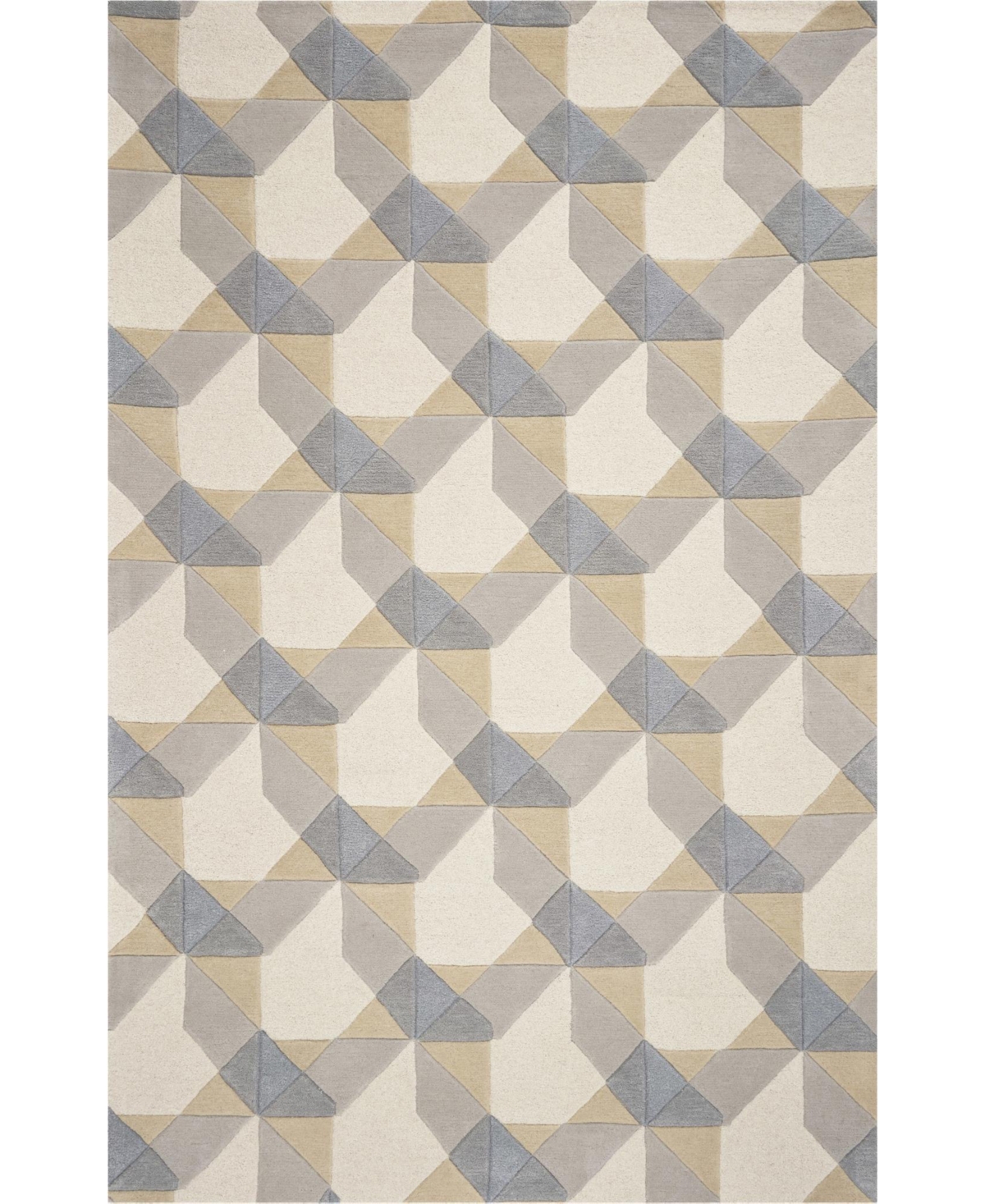 Click here for Kas Eternity Elements 1060 Ivory/Grey 5 x 8 Area R... prices