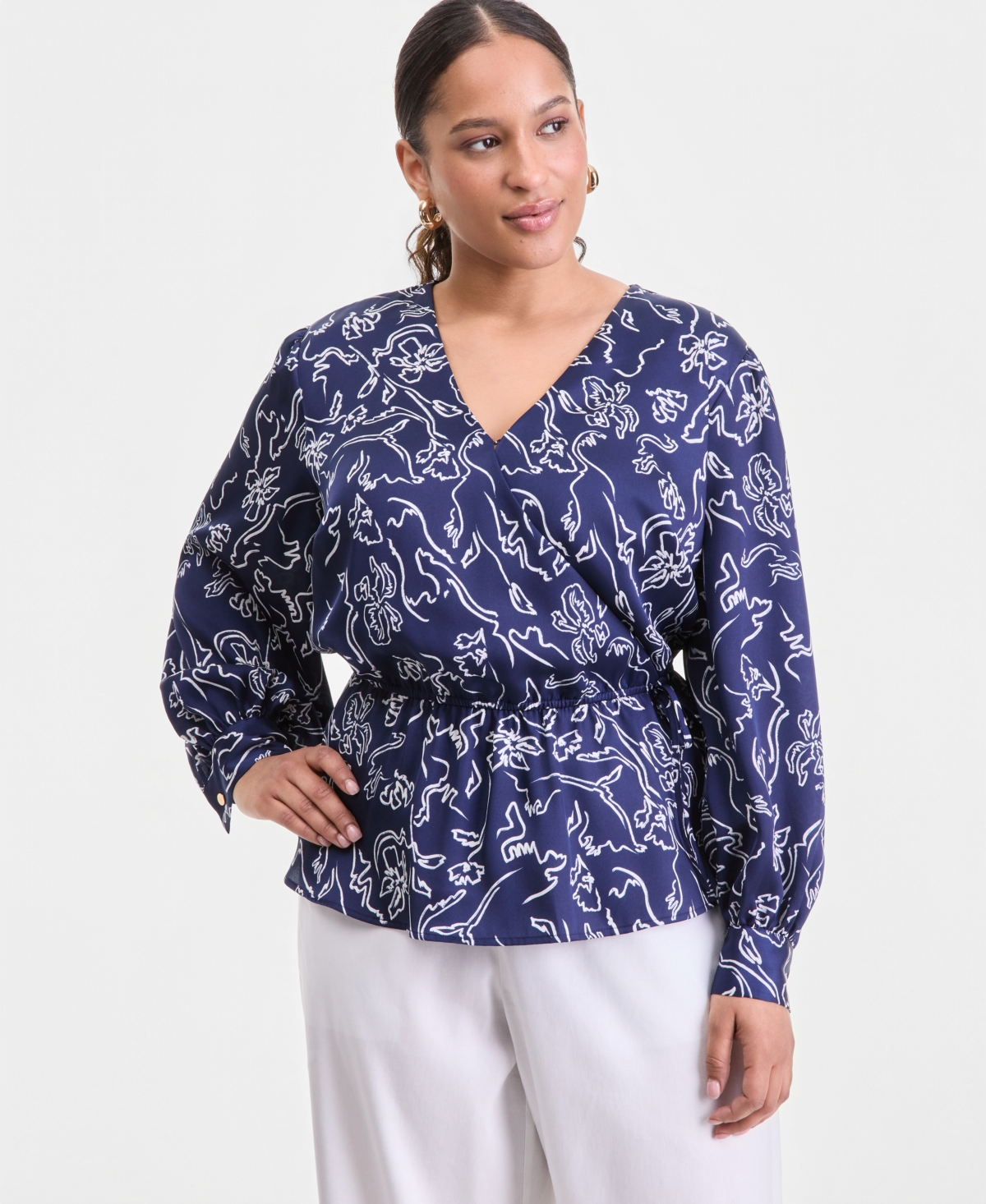 Click here for I.n.c. International Concepts Plus Size Printed Pe... prices