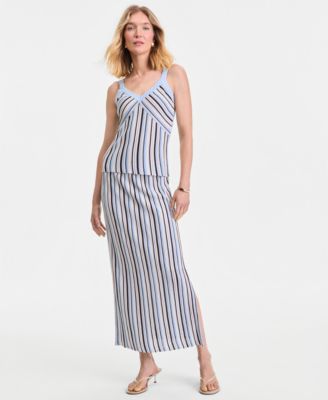 Click here for I.N.C. International Concepts Womens Multi Stripe... prices