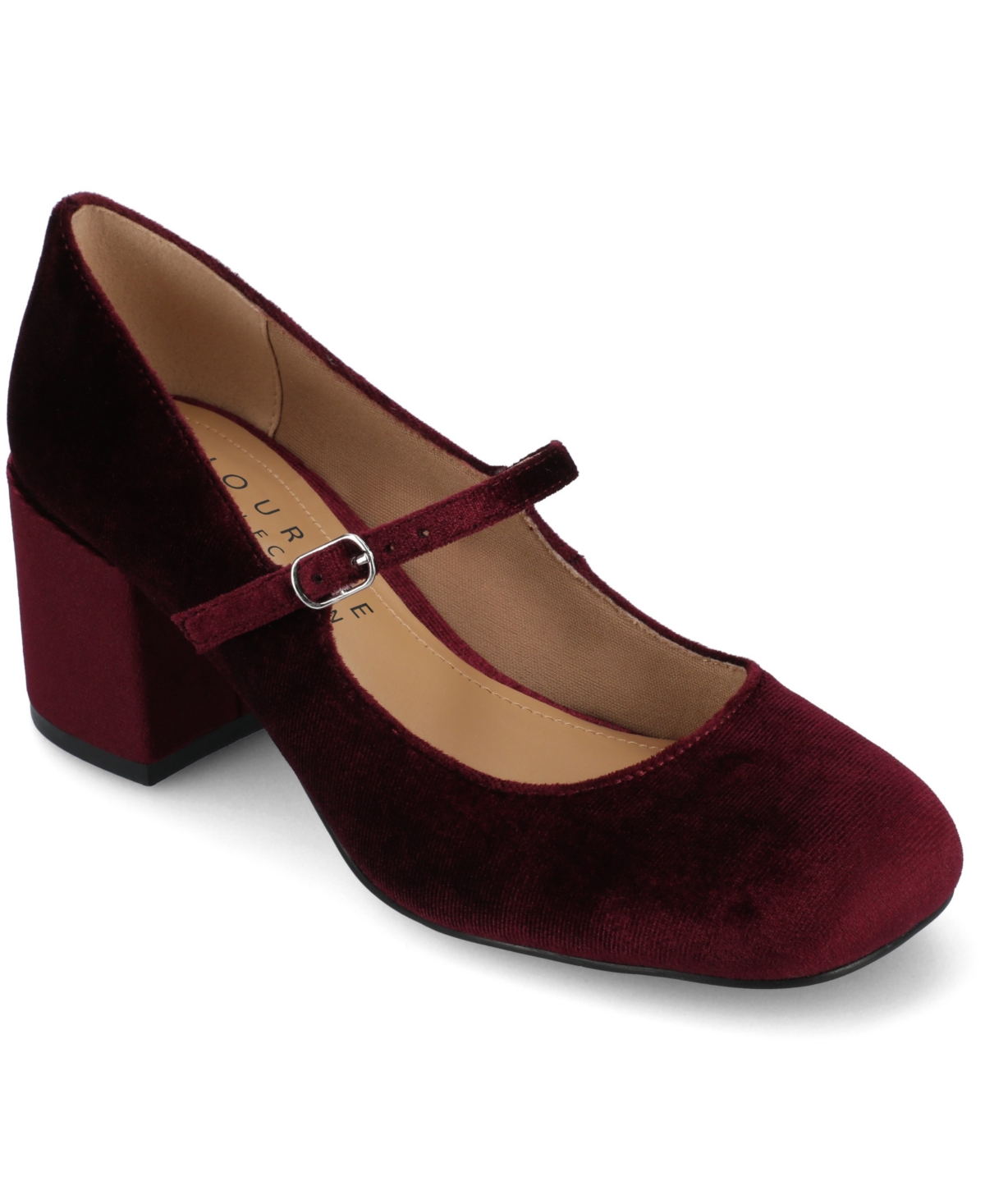 Click here for Journee Collection Womens Okenna Mary Jane Block H... prices