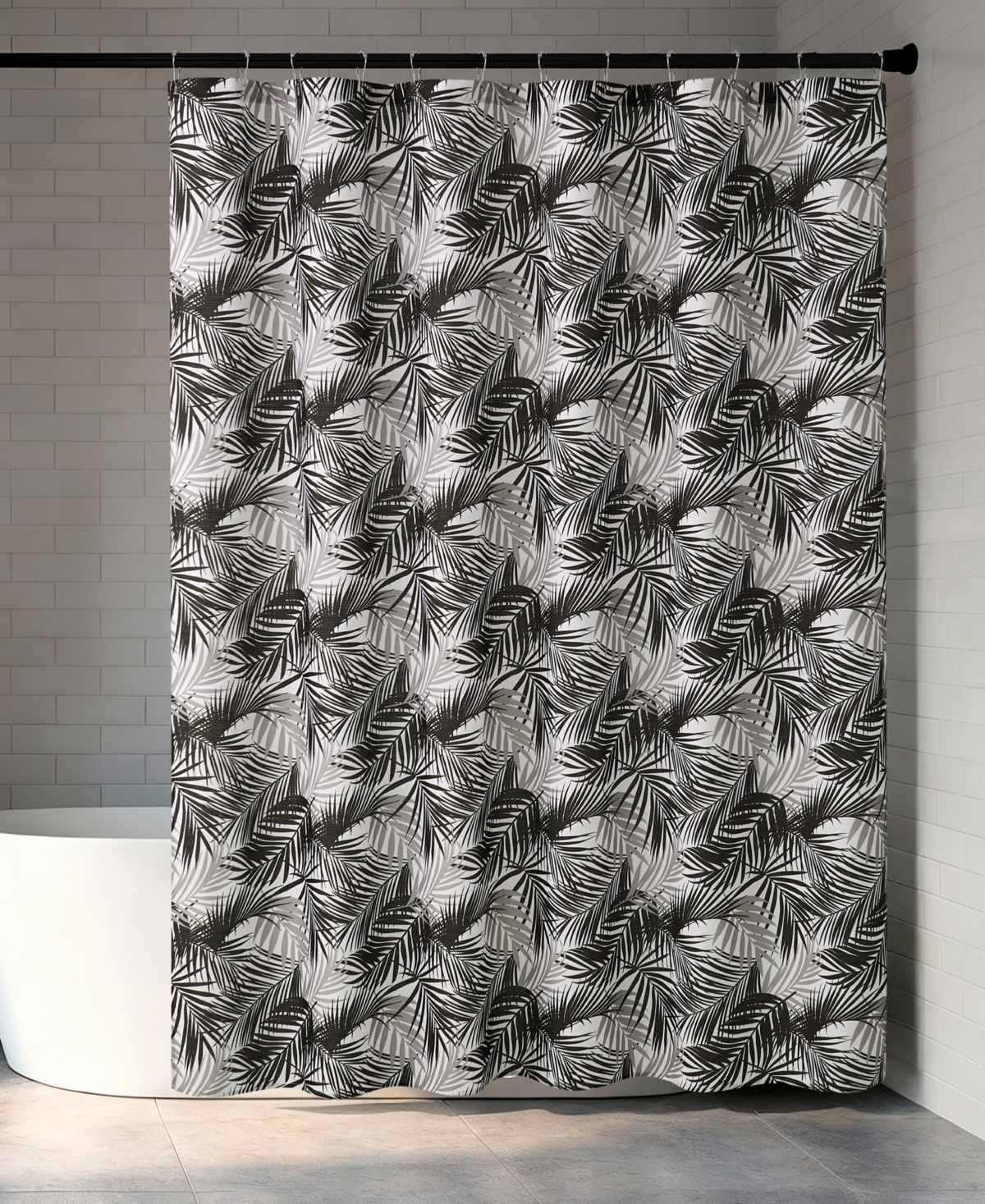 Click here for Creative Home Ideas Havanna Palm 13-Pc. Fabric Sho... prices