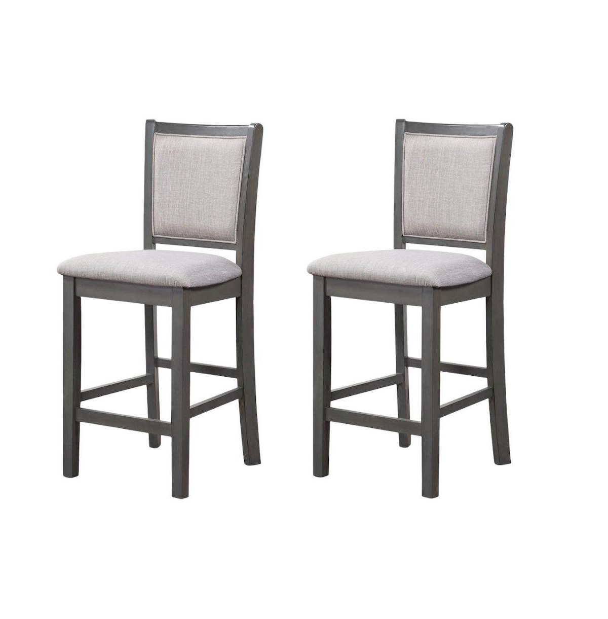 Click here for New Classic Furniture Amy Counter Chair - Grey prices