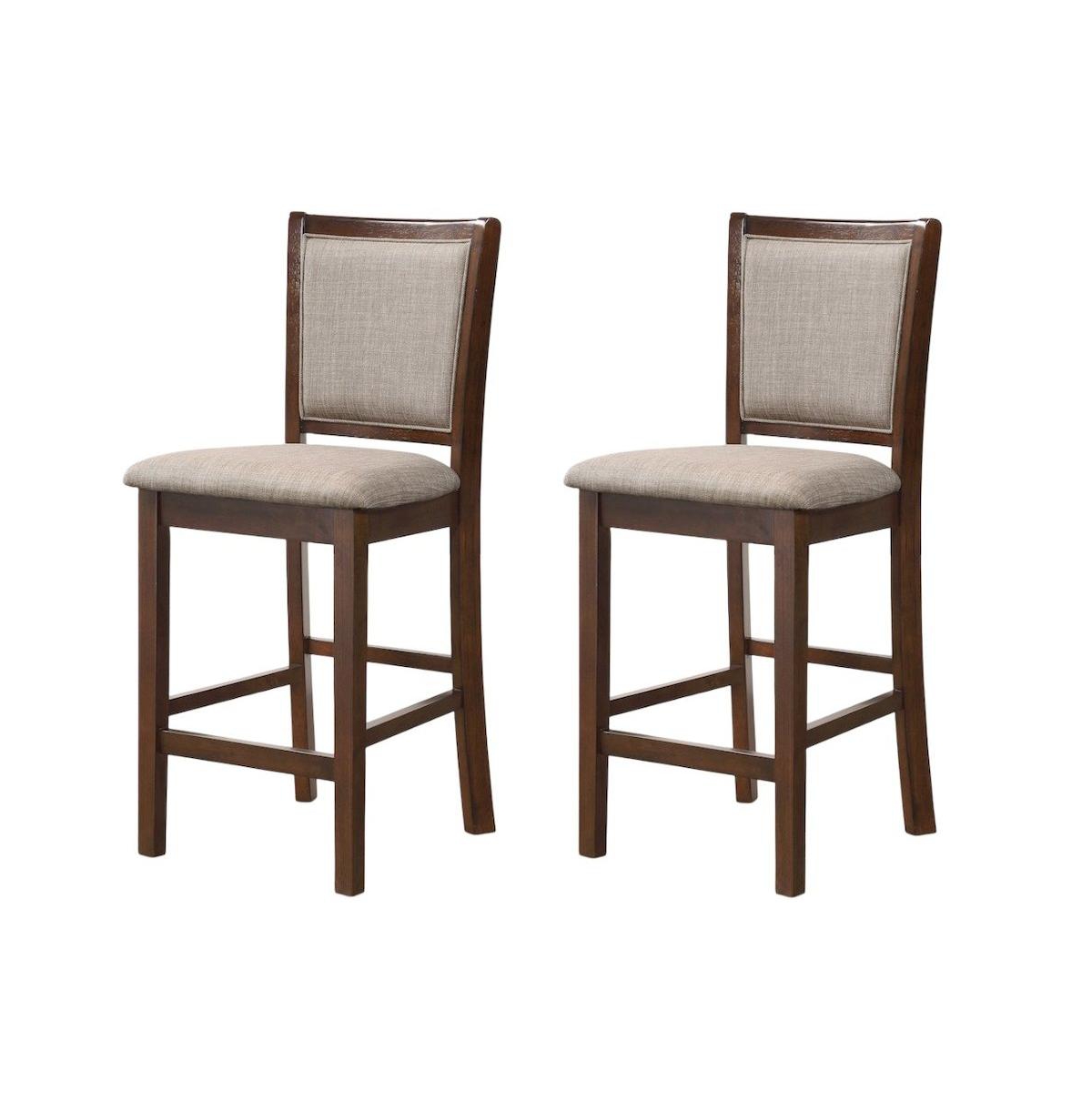 Click here for New Classic Furniture Amy Counter Chair - Brown prices