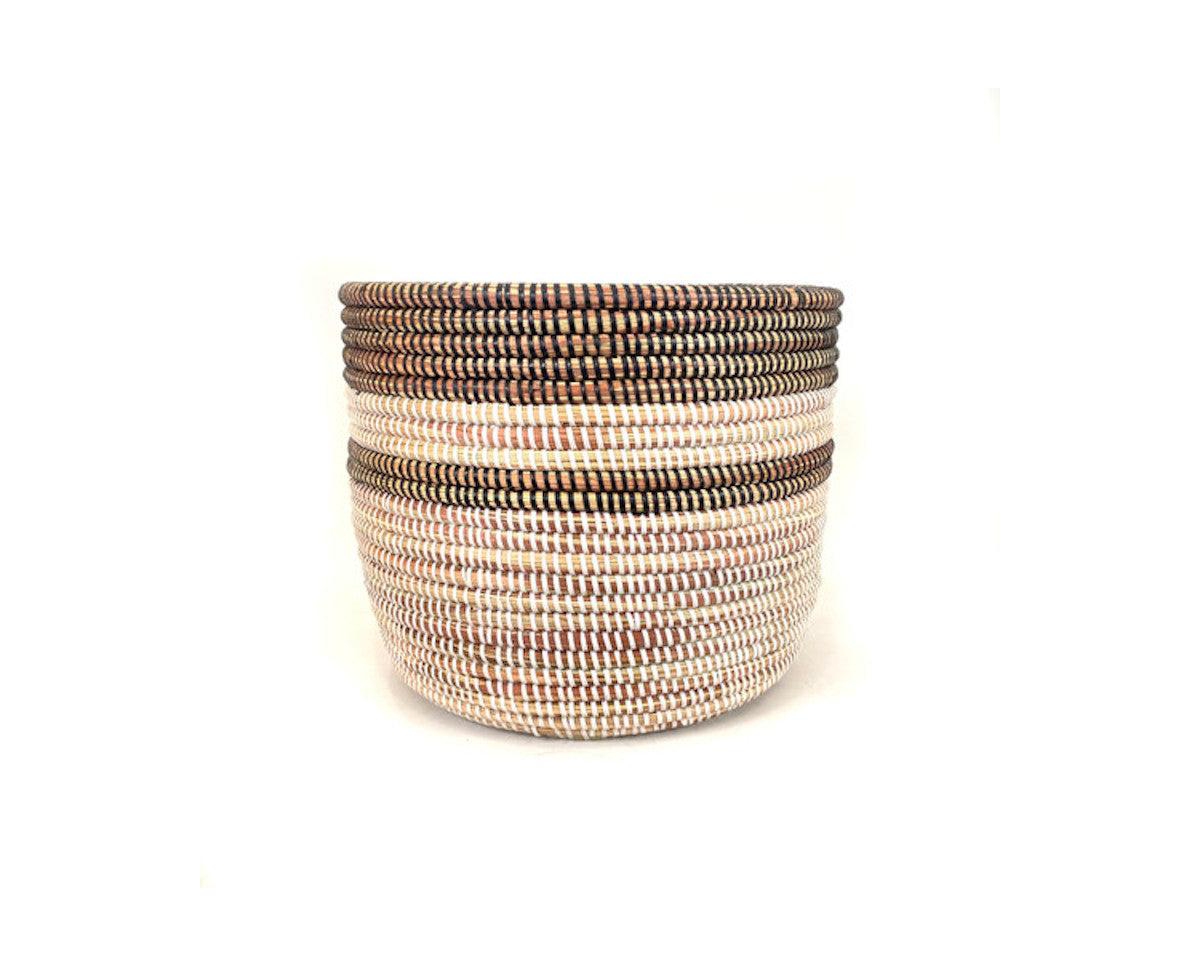 Click here for Mbare  storage Stripe Basket - Black prices