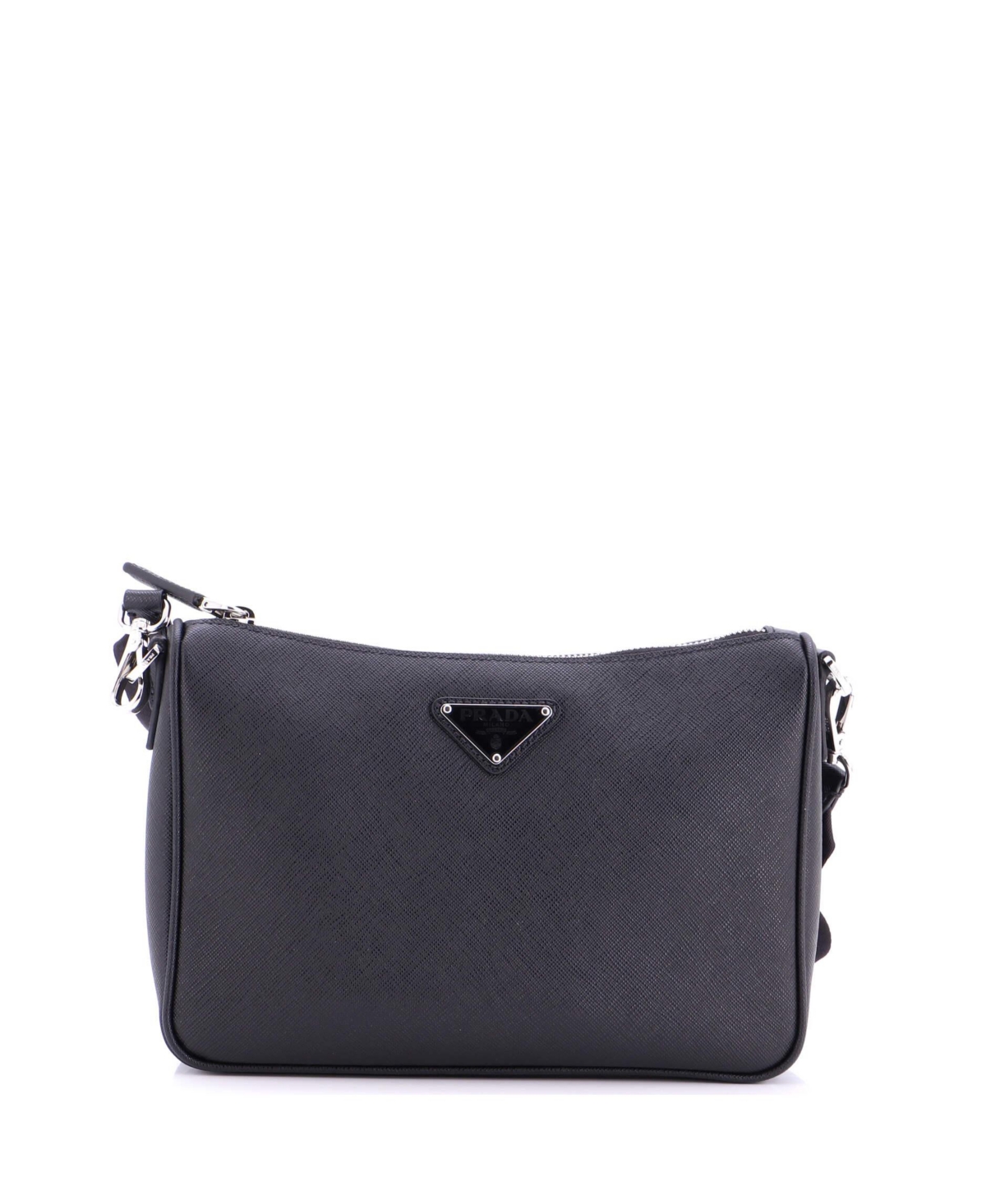 Click here for Pre-Owned Prada Small Re-Edition Zip Messenger Bag... prices