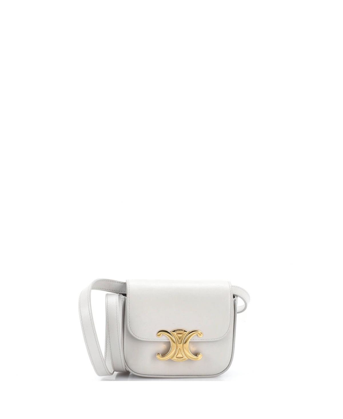 Click here for Pre-Owned Celine Mini Claude Shoulder Bag Leather... prices