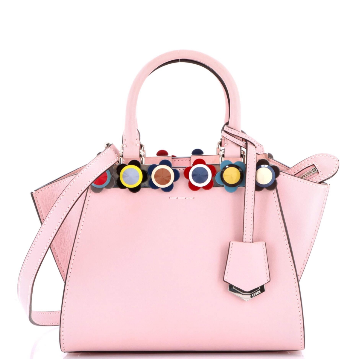 Click here for Pre-Owned Fendi Mini Flowerland 3Jours Bag Embelli... prices