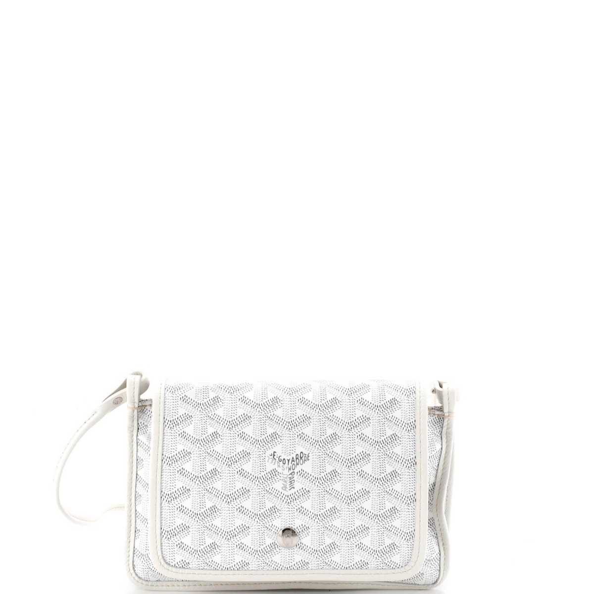 Click here for Pre-Owned Goyard Plumet Clutch Wallet Coated Canva... prices