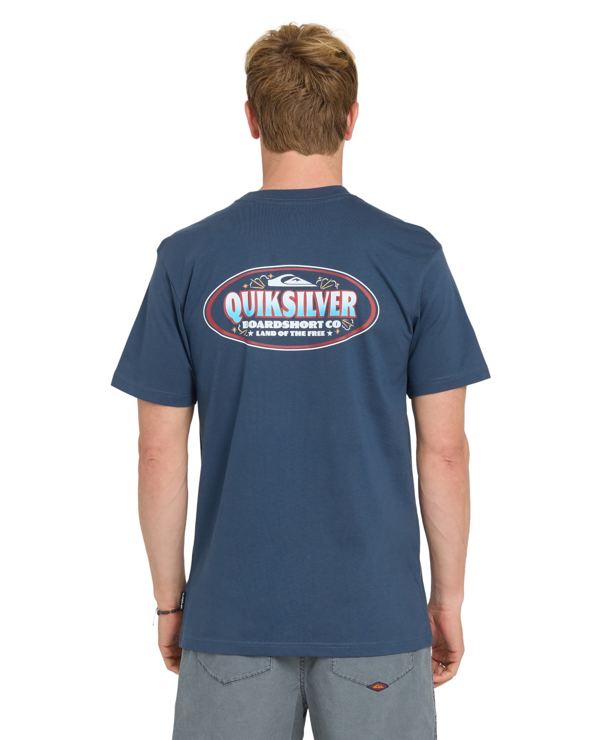 Click here for Quiksilver Mens Short-Sleeve Crewneck T-Shirt - Bl... prices
