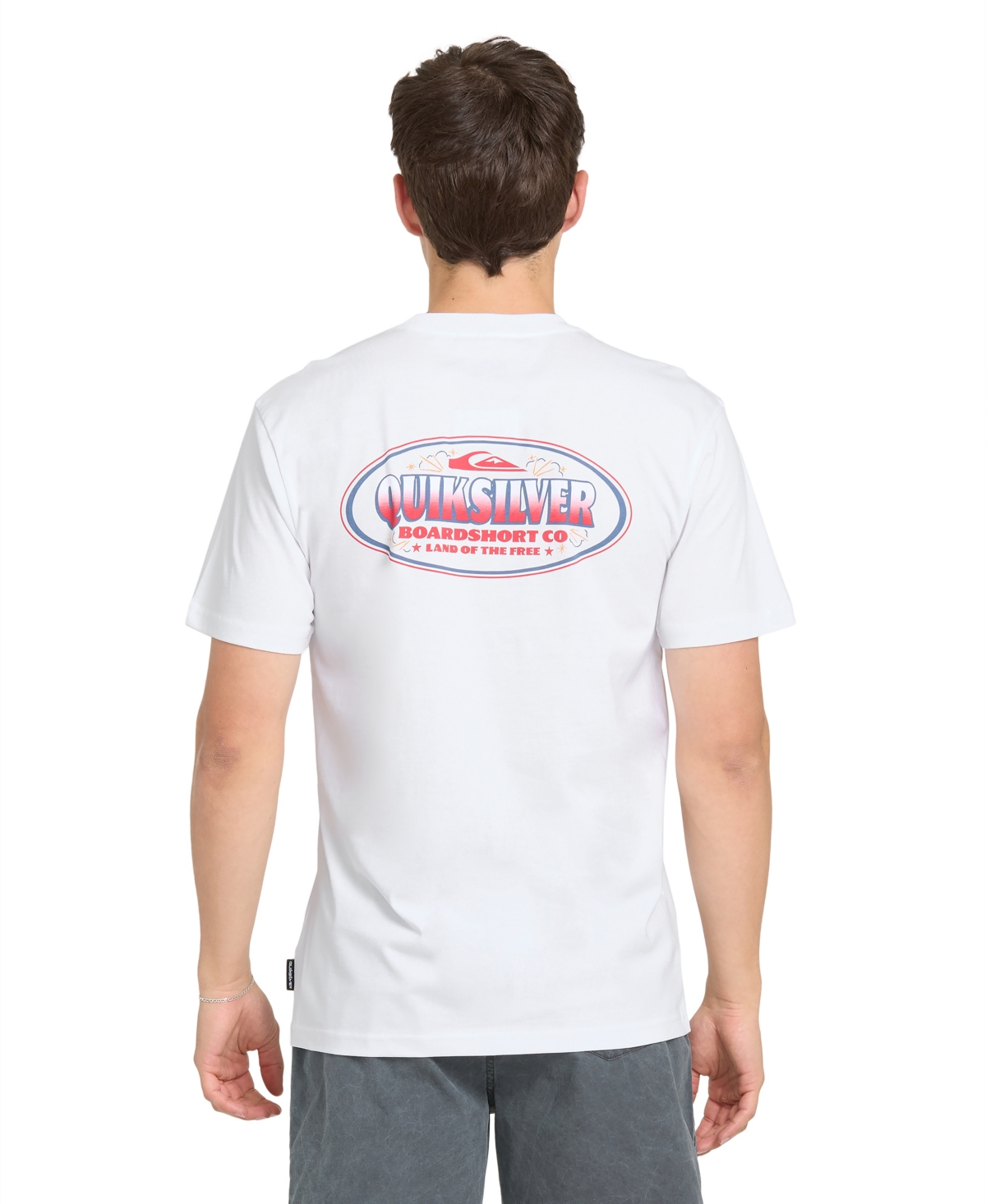 Click here for Quiksilver Mens Short-Sleeve Crewneck T-Shirt - Wh... prices