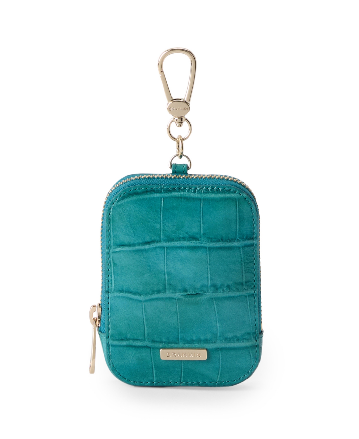 Click here for Brahmin Katelynn Zip-Up Mini Coin Purse - Turquois... prices