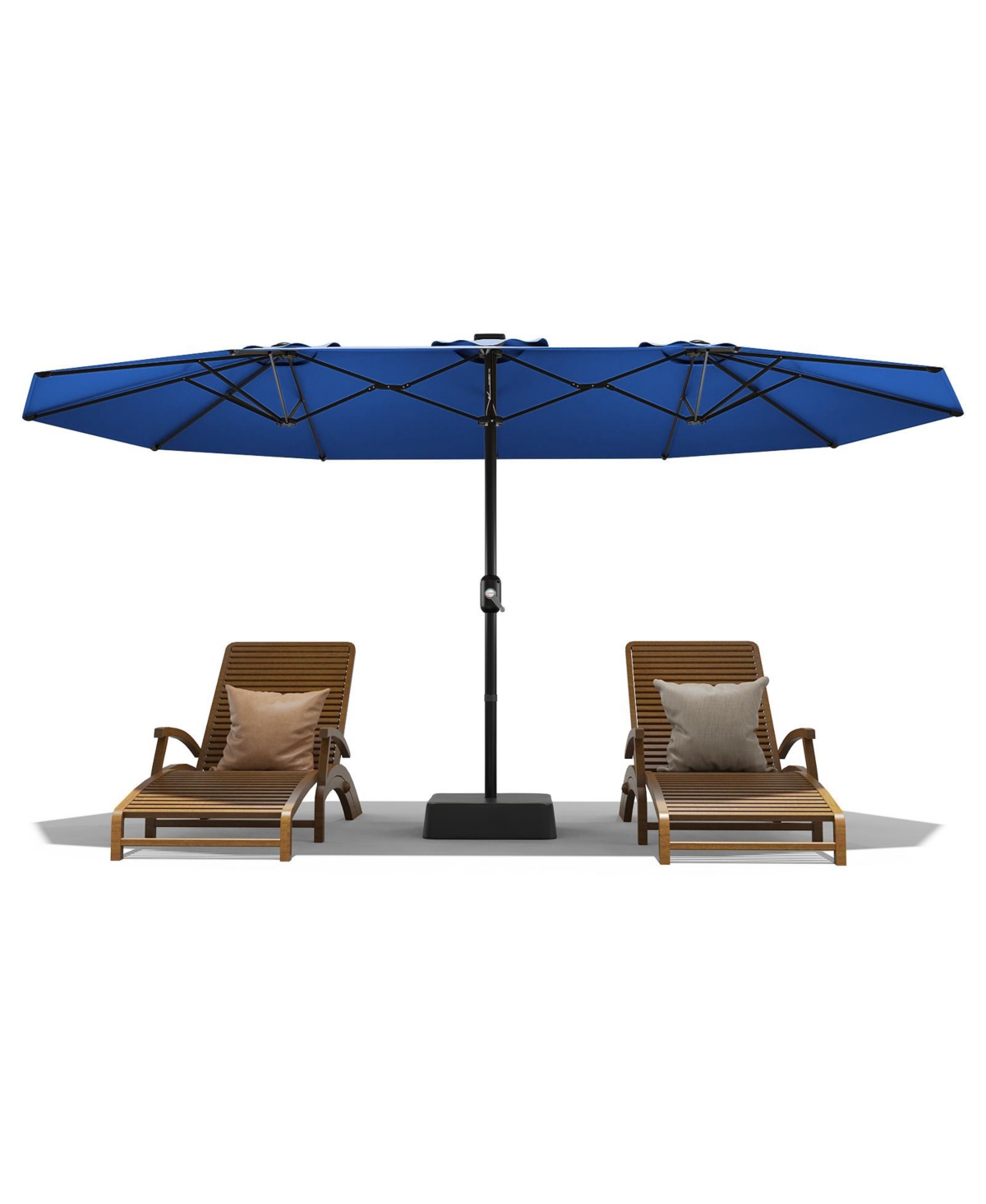 Click here for Homfan 15FT Extra Large Double-Sided Patio Umbrell... prices