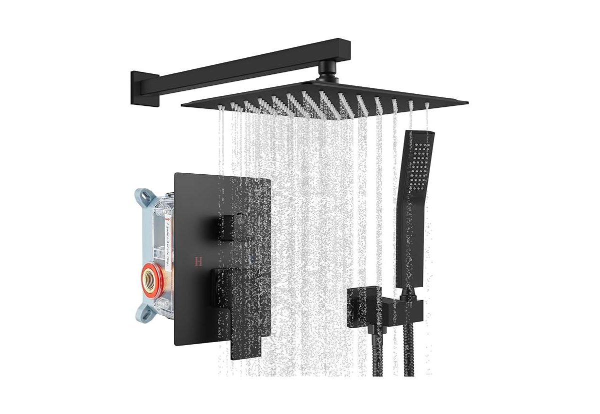 Click here for Midola 10 Inch Rainfall Shower System Wall Mounted... prices