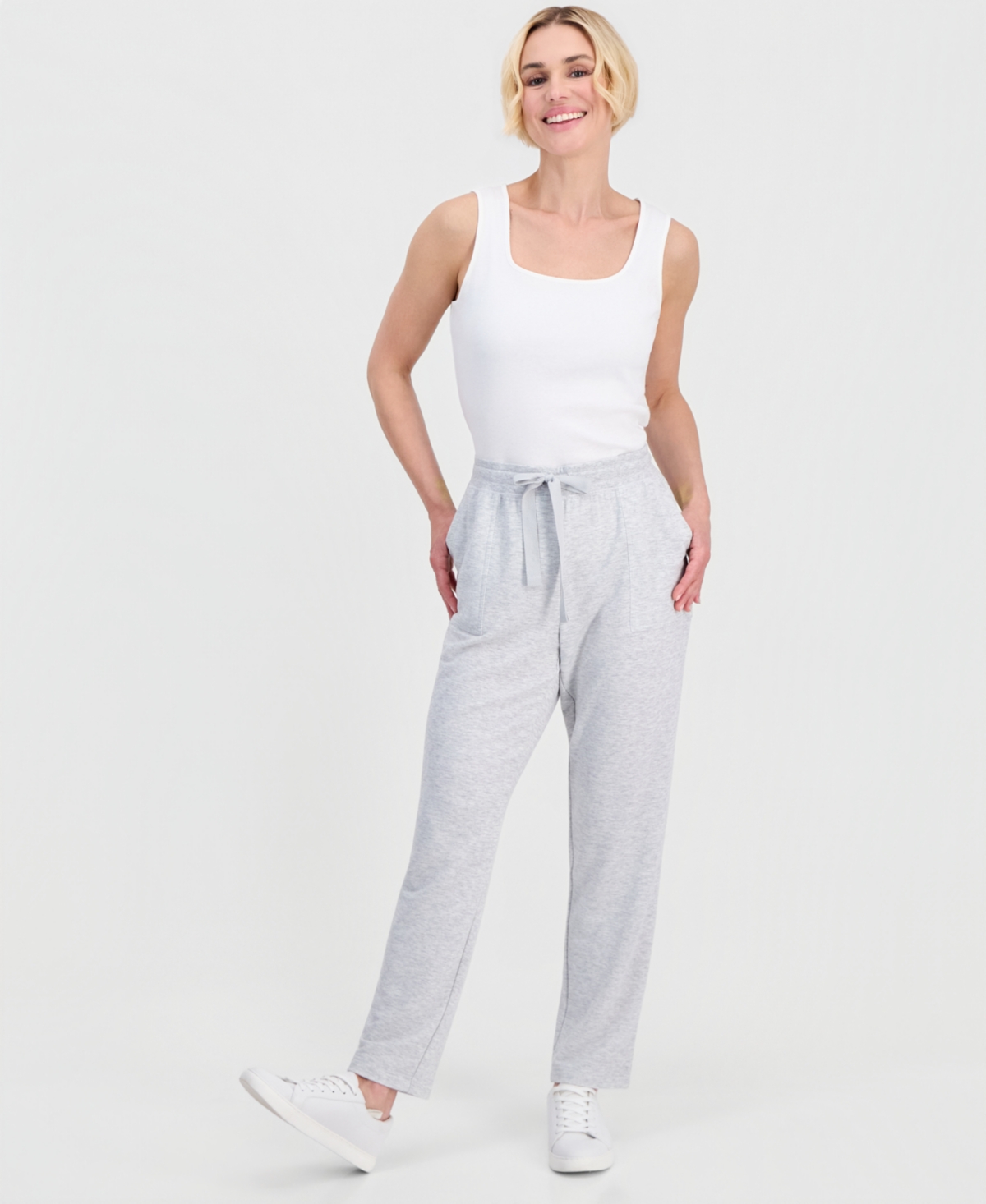 Click here for Style & Co Petite Luxsoft French Terry Fleece Card... prices