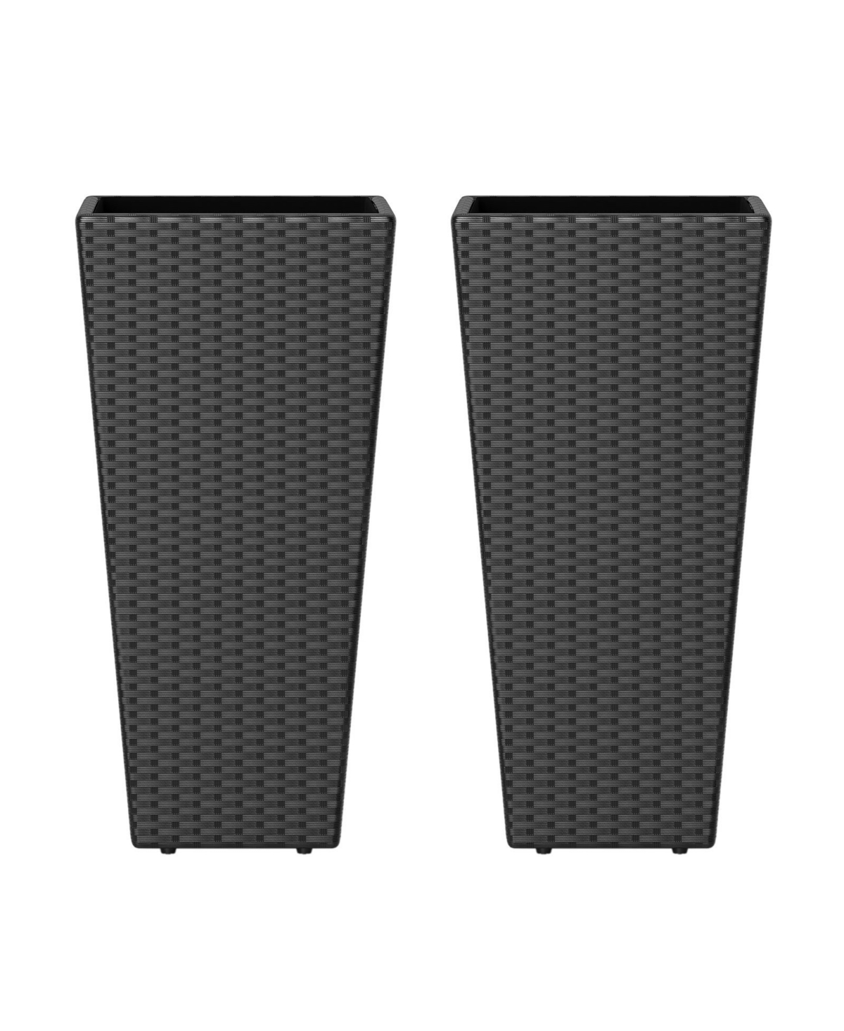 Click here for Sugift Set of 2 Tall Flower Pot with Open-ended Ba... prices