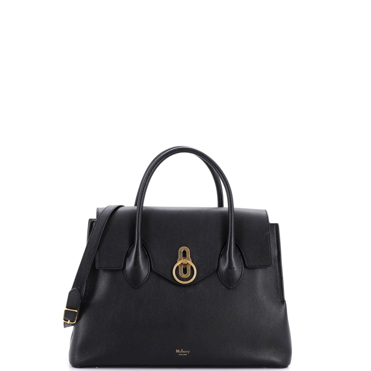 Click here for Pre-Owned Mulberry Small Seaton Top Handle Bag Lea... prices