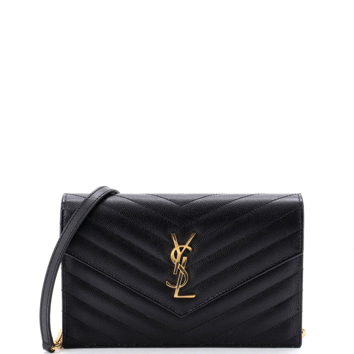 Click here for Pre-Owned Saint Laurent Small Classic Monogram Wal... prices