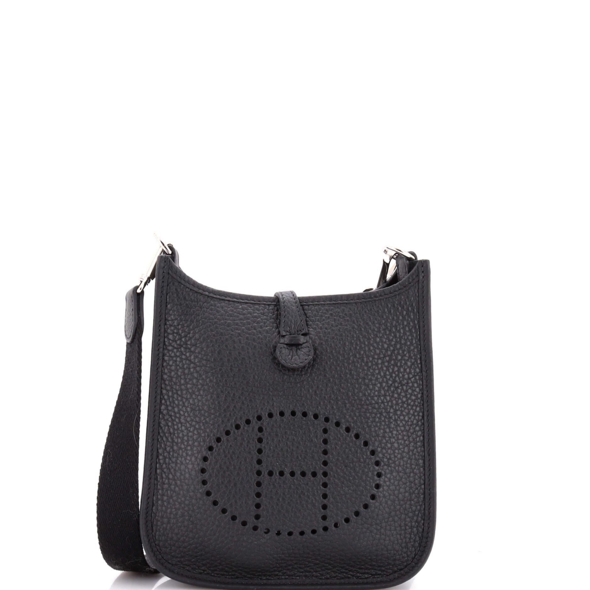 Click here for Pre-Owned HERMES Tpm Evelyne Bag Gen Iii Clemence... prices