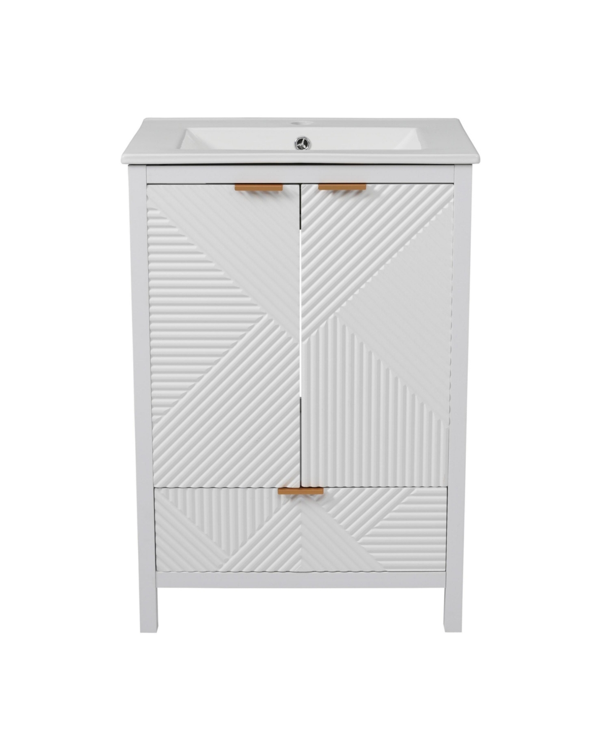 Click here for Busdays 24 Inch Bathroom Vanity with Sink Modern S... prices