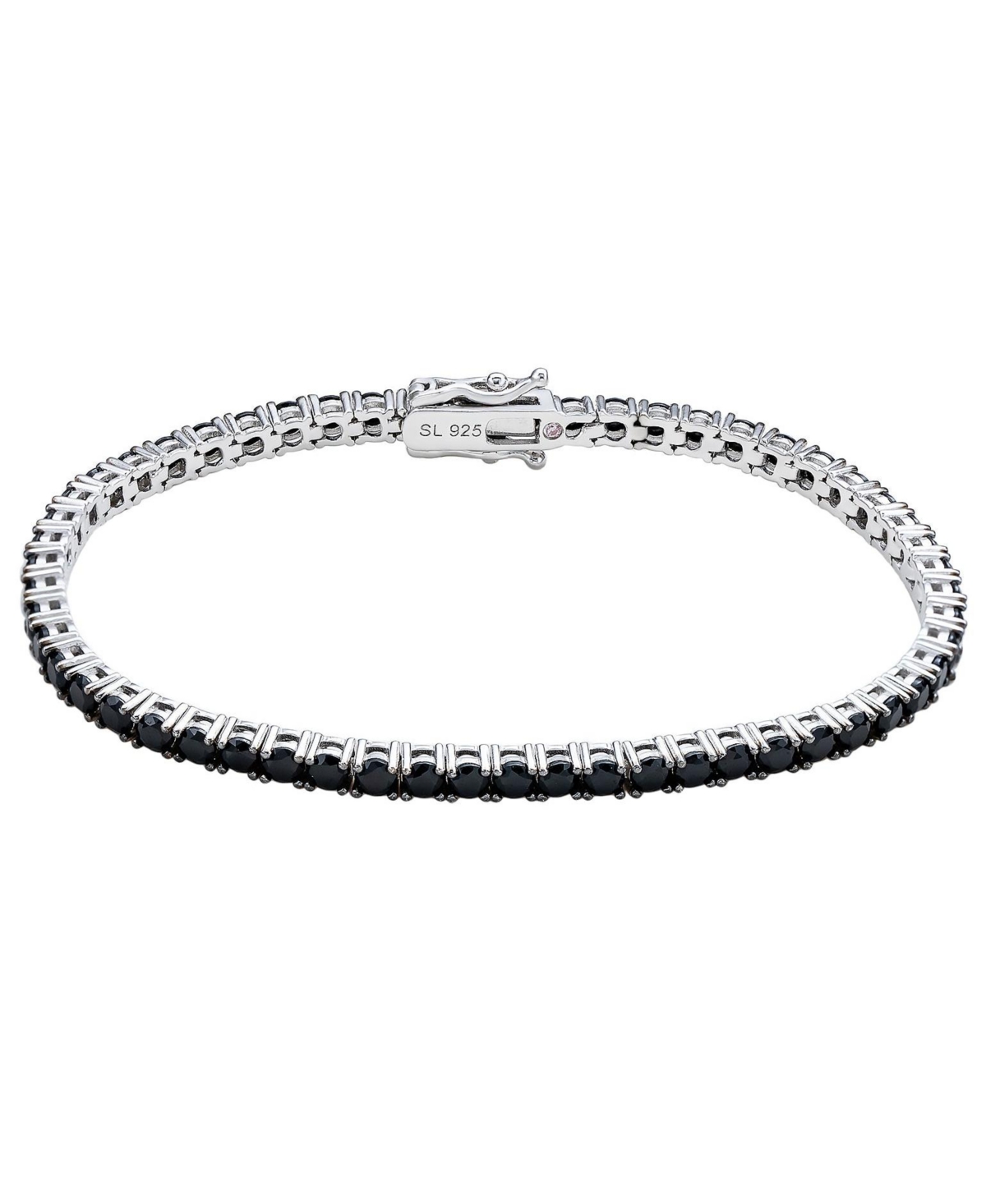 Click here for Suzy Levian Sterling Silver Cubic Zirconia Thin Te... prices