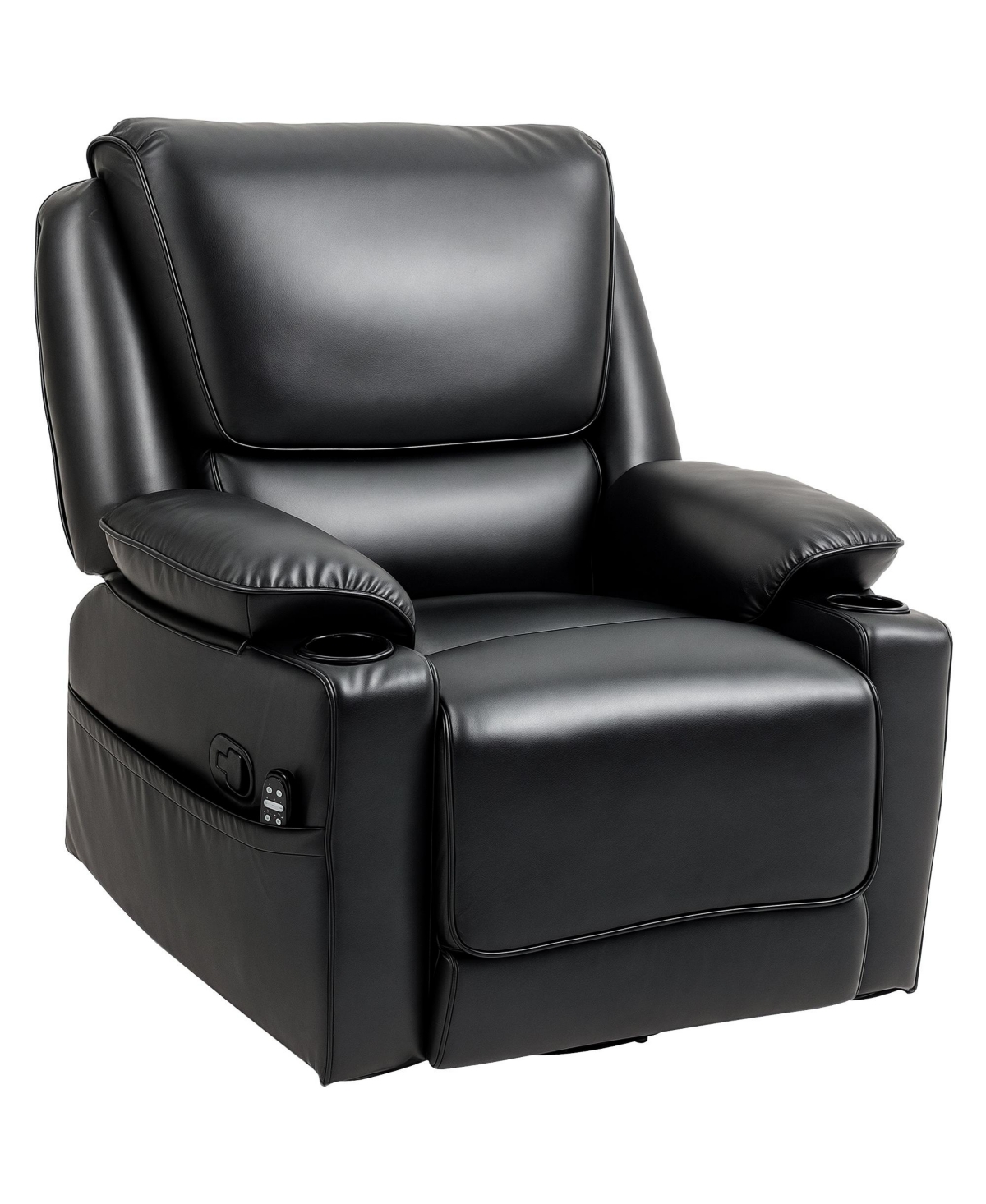Click here for Homcom Massage Recliner Chair with Heat  Swivel Ro... prices