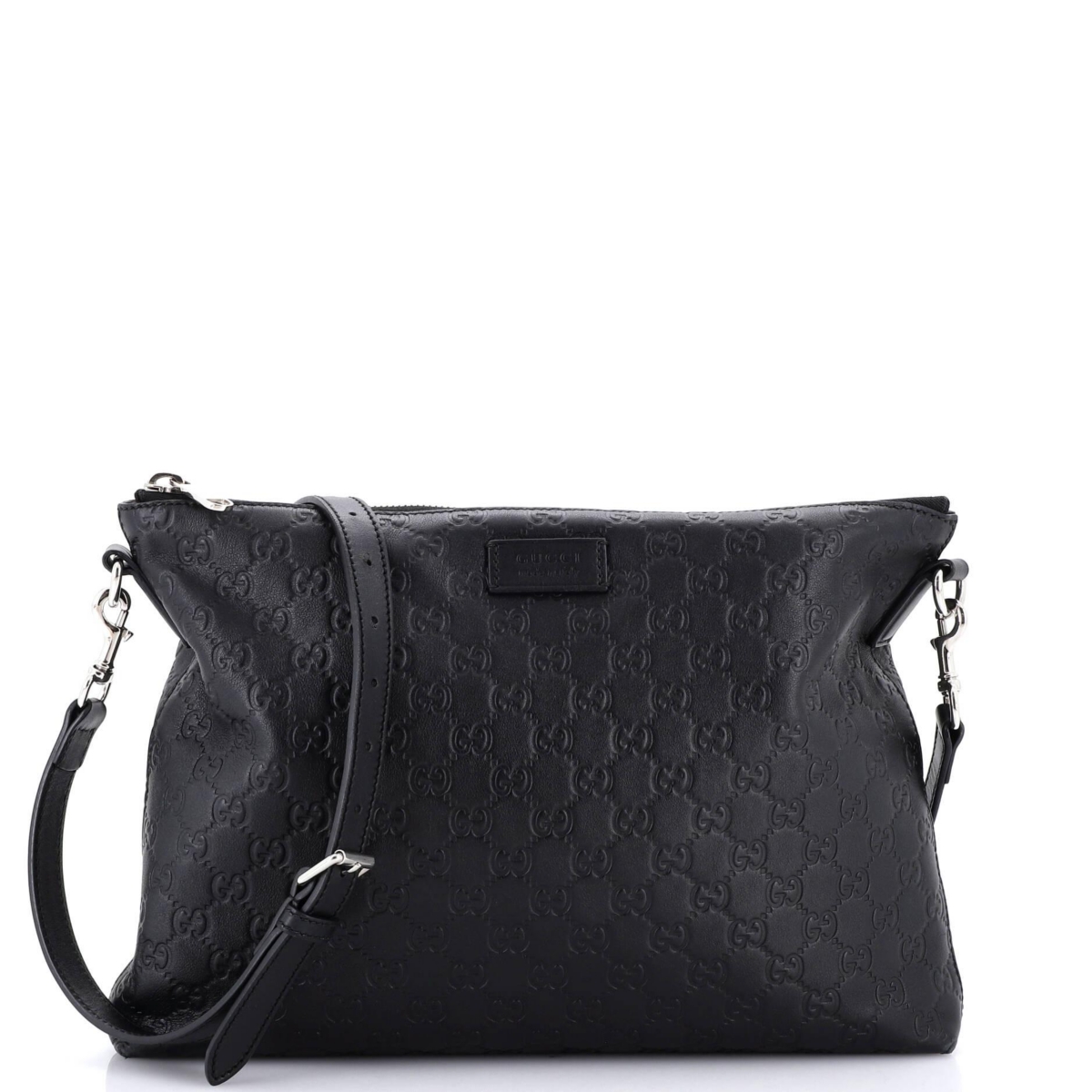 Click here for Pre-Owned Gucci Large Convertible Zip Messenger Gu... prices