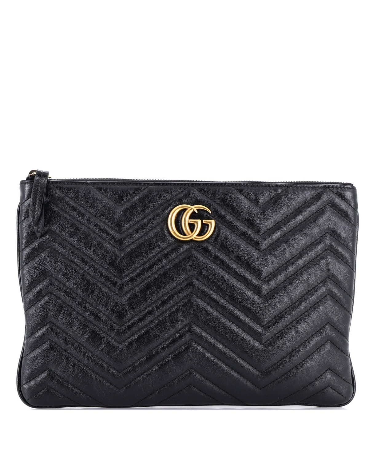 Click here for Pre-Owned Gucci Gg Marmont Clutch Matelasse Leathe... prices