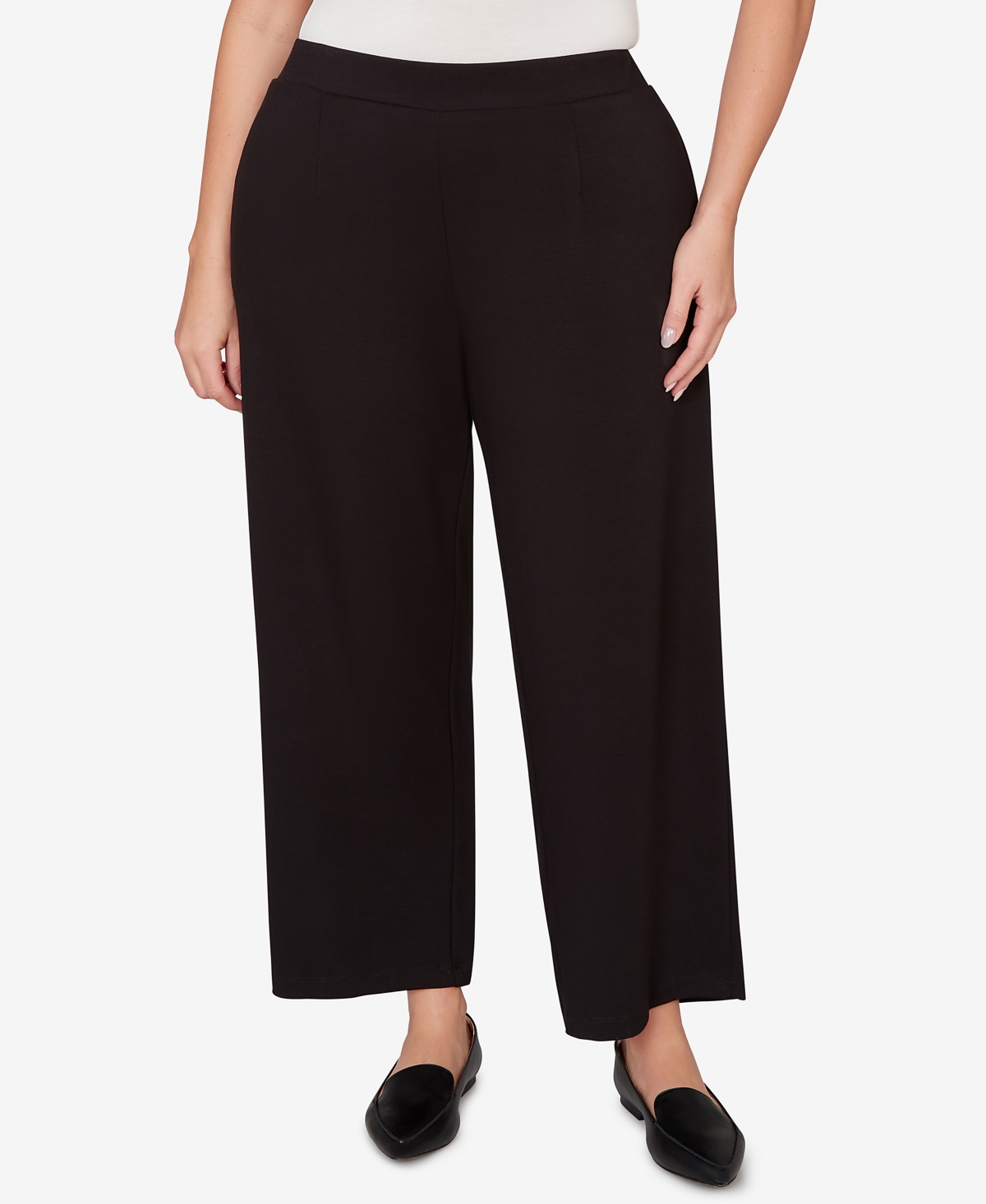 Click here for Alfred Dunner Plus Size Seville Seville Wide-Leg A... prices