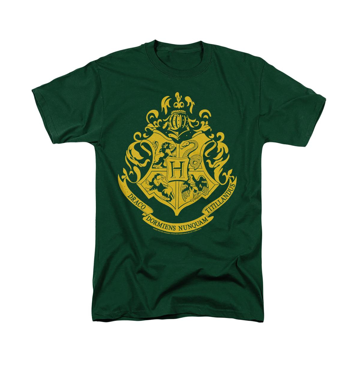 Click here for Harry Potter Mens Hogwarts Crest T-Shirt - Hunter... prices