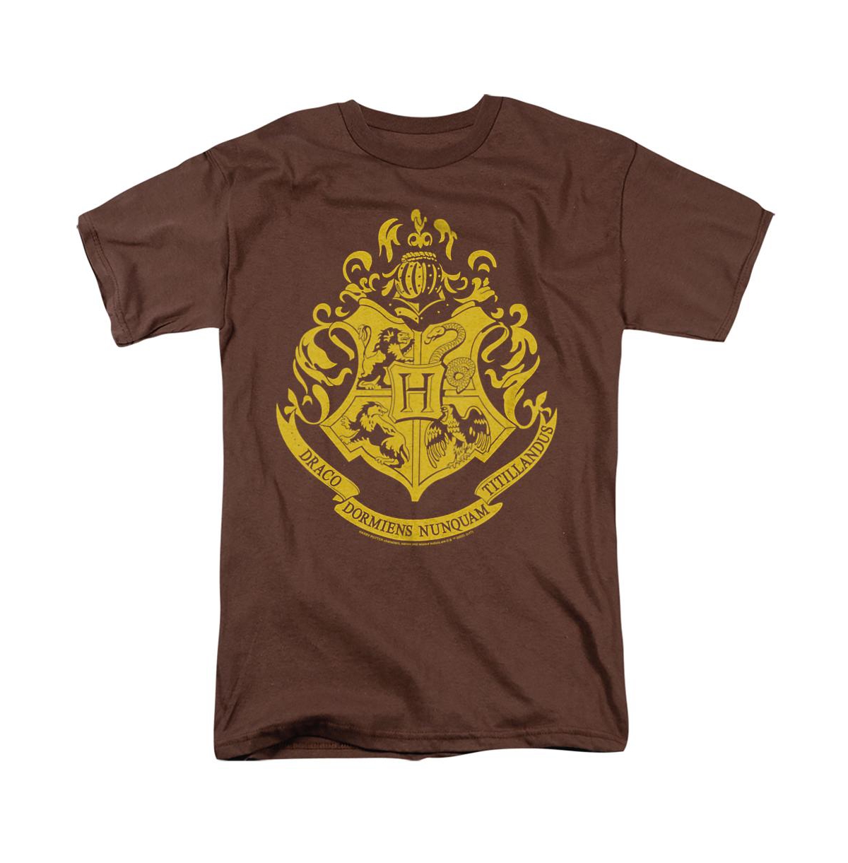Click here for Harry Potter Mens Hogwarts Crest T-Shirt - Coffee prices